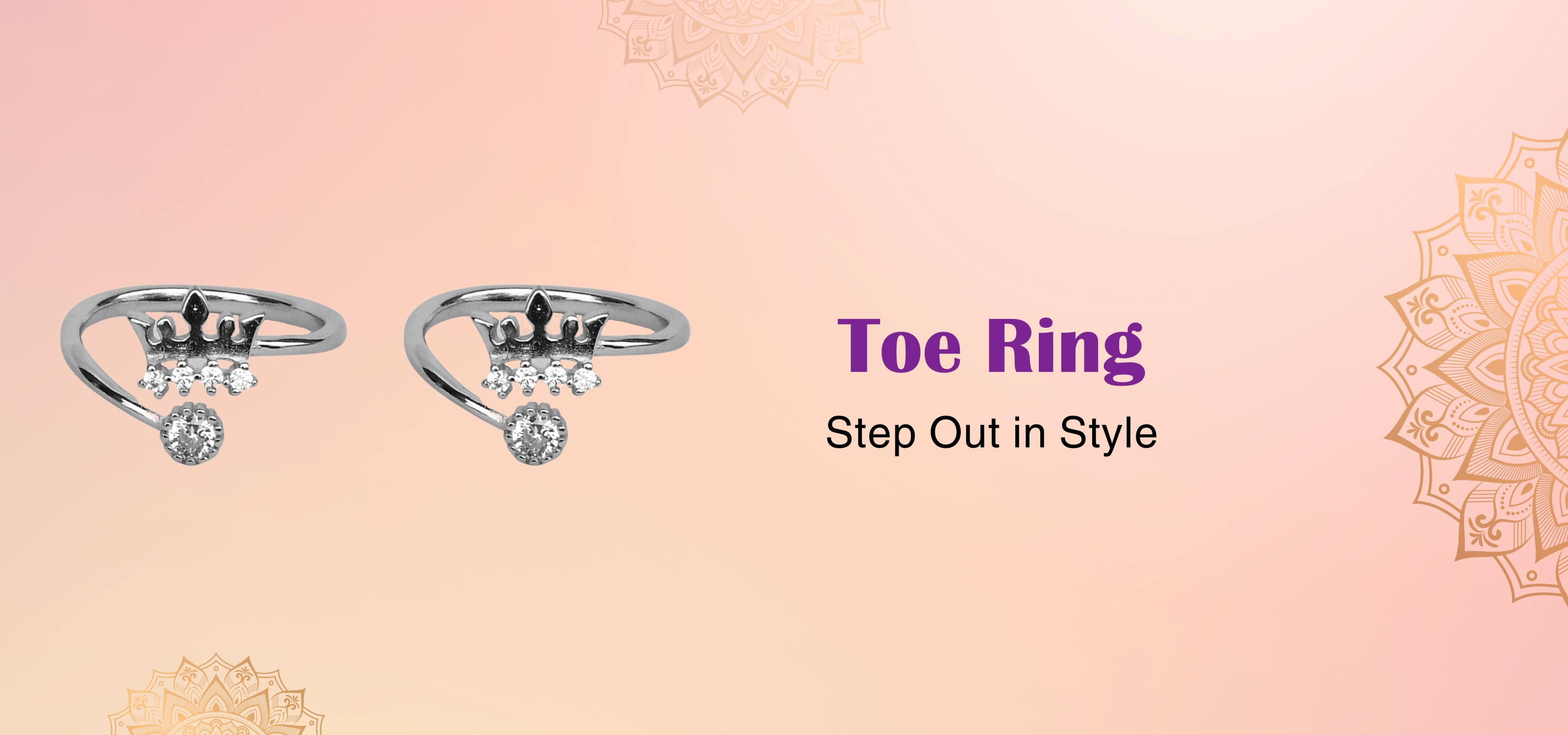 Stylish Silver Toe Rings - A Touch of Elegance for Your Feet | Satlaa